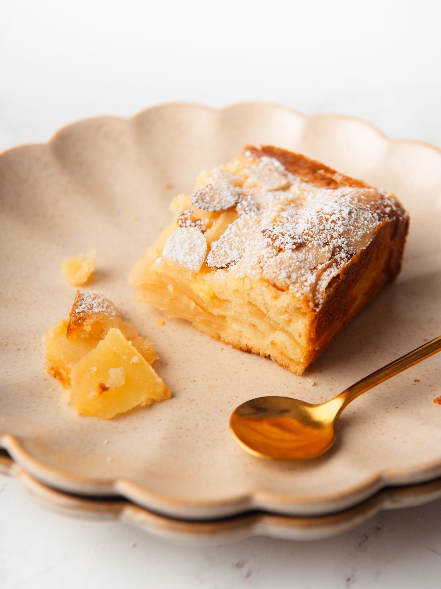 French Apple Cake - bakecookrepeat.com